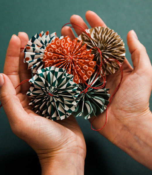 OLA - Papercraft Kit - Paper Rosette Garland | Campbell Cole