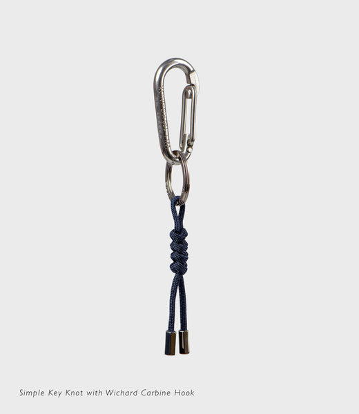 Simple Key Knot - Navy | Campbell Cole